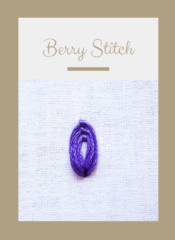 How to do the Berry Stitch - Sarah’s Hand Embroidery
