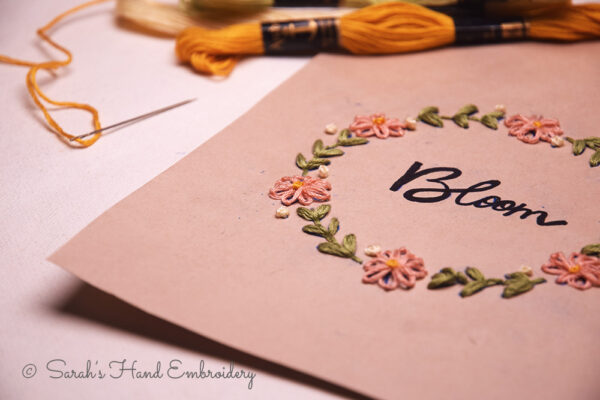 Paper Embroidery for Beginners - Sarah’s Hand Embroidery