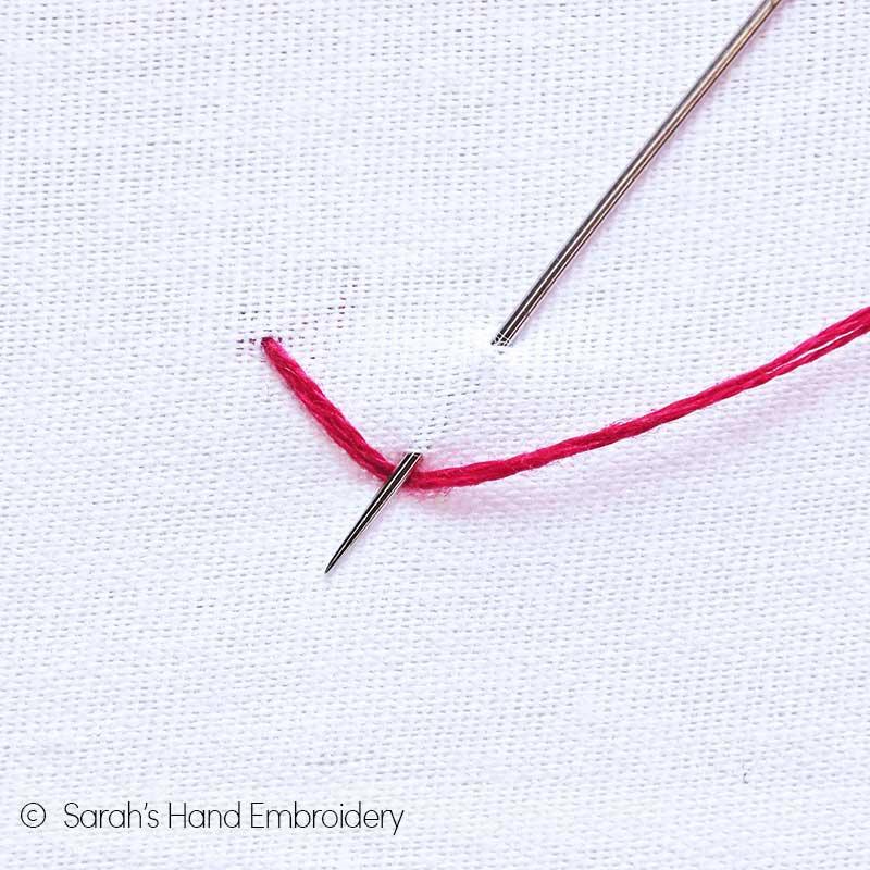 How to do the Crown Stitch - Sarah’s Hand Embroidery