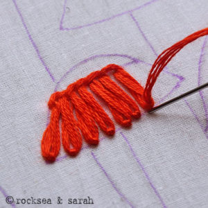 Stitch Flowers: Basque Stitch - Sarah’s Hand Embroidery