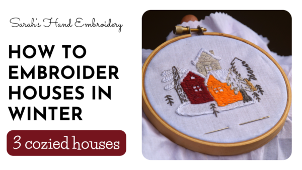 How to do the Brick Stitch - Sarah's Hand Embroidery Tutorials