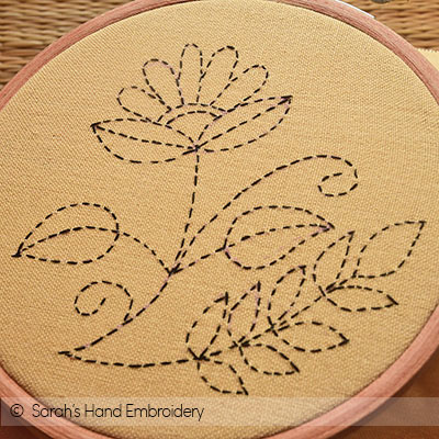 Kantha Work Big Fillings Sarah s Hand Embroidery Tutorials