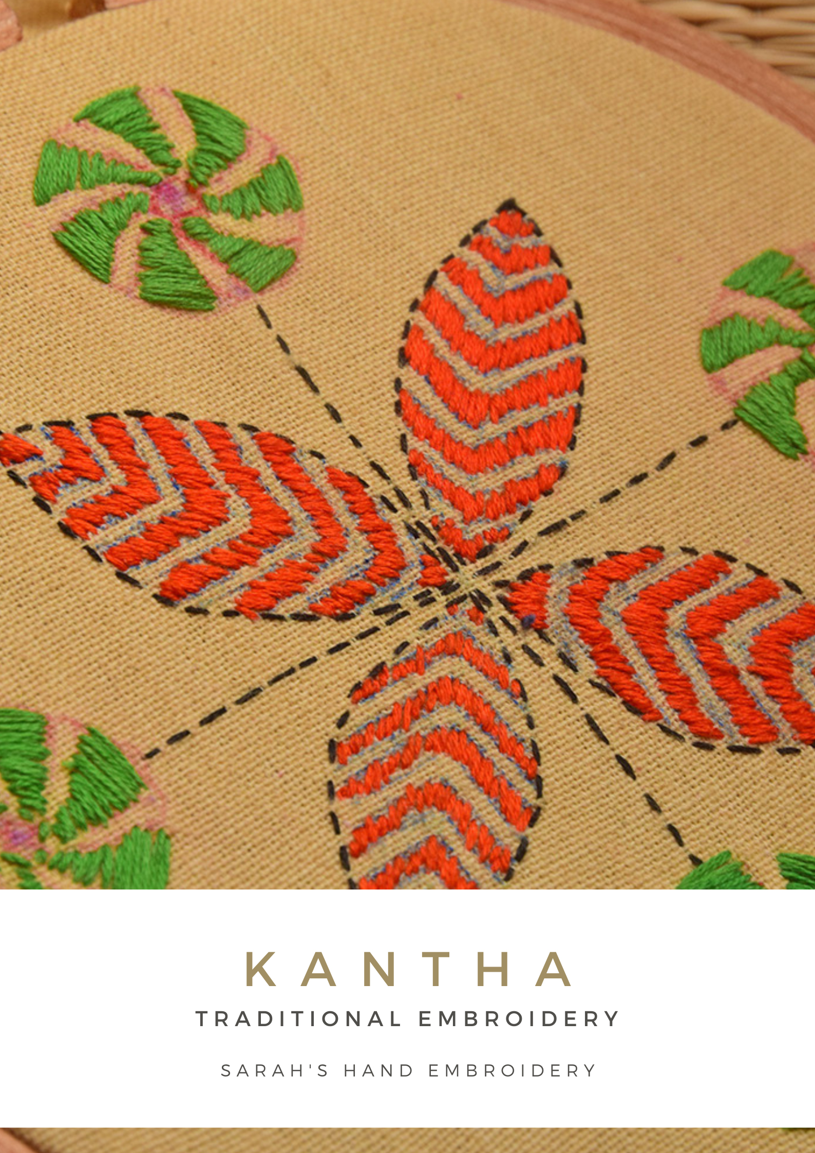 How To Do Kantha Embroidery – How to Identify Kantha Fabric – PEKB