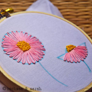 Stitch Flowers: Lazy Daisy - Sarah’s Hand Embroidery