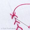 How to do the Reversed Fly Stitch - Sarah’s Hand Embroidery
