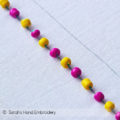 Running Stitch Bead Embroidery - Sarah’s Hand Embroidery