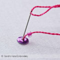 How to do Bead Embroidery with the Stab Stitch - Sarah’s Hand Embroidery
