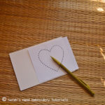 String Art Embroidery on Paper - Sarah’s Hand Embroidery