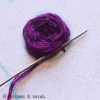 Stitch Flowers: Woven Spider Wheel - Sarah’s Hand Embroidery